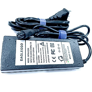 EAGLEGGO 42V Charger 3-Prong Inline Connector for 36V Pocket Mod, Sports Mod Dirt Quad, Battery Charger for Millet Electric Scooter