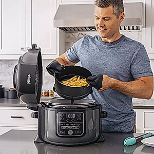 Ninja Foodi OP305 6.5 Quart TenderCrisp Pressure Cooker - Black/Gray