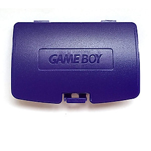 Replacement Battery Back Cover Case Door Lid for Gameboy Color GBC Game Boy Colour - Purple