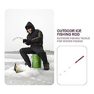 Homoyoyo 1pc Ice Fishing Rod Short Fishing Rod Outdoor Fishing Tool Adjustable Fishing Rod Lure Fishing Tool Outdoor Fishing Rod Ice Fishing Pole Adjustable Fishing Pole Outdoor Supply