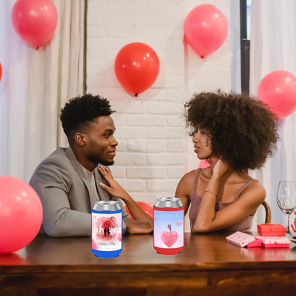 30 Pack Personalized Can Sleeve Coolers with Your Text Logo or Image Wedding Favors Bachelor Party Favors Birthday Party Favors