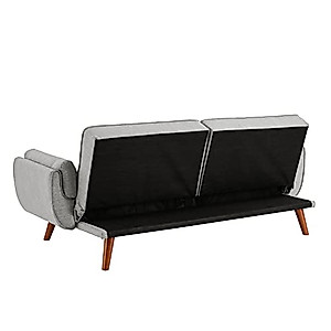 Verfur Futon Sofa Bed Sofabed, Light Gray