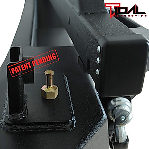 Tidal Rear Bumper with Tire Carrier & Hitch Receiver for 18-20 JL Wrangler