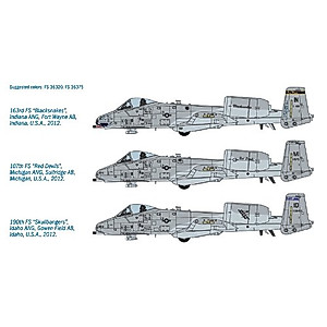 Italeri 2725S A-10C Blacksnakes Model Aircraft 1: 48