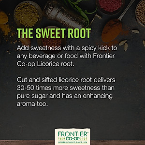 Frontier Co-op Cut & Sifted Licorice Root 1lb