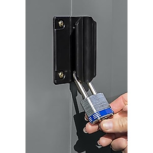 Arrow Classic Steel Storage Shed, 6x4, Charcoal