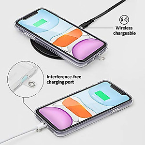 Sinjimoru Cell Phone Lanyard for Phone Case, Adjustable Phone Neck Strap Lanyard Compatible with Key Holder & ID Card Holder. Sinjimoru Shoulder Strap Burgundy Mix