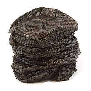 200pcs Stretchable Headphone Cushion Covers , Disposable Sanitary Headphone Covers Replacement Black (11cm)