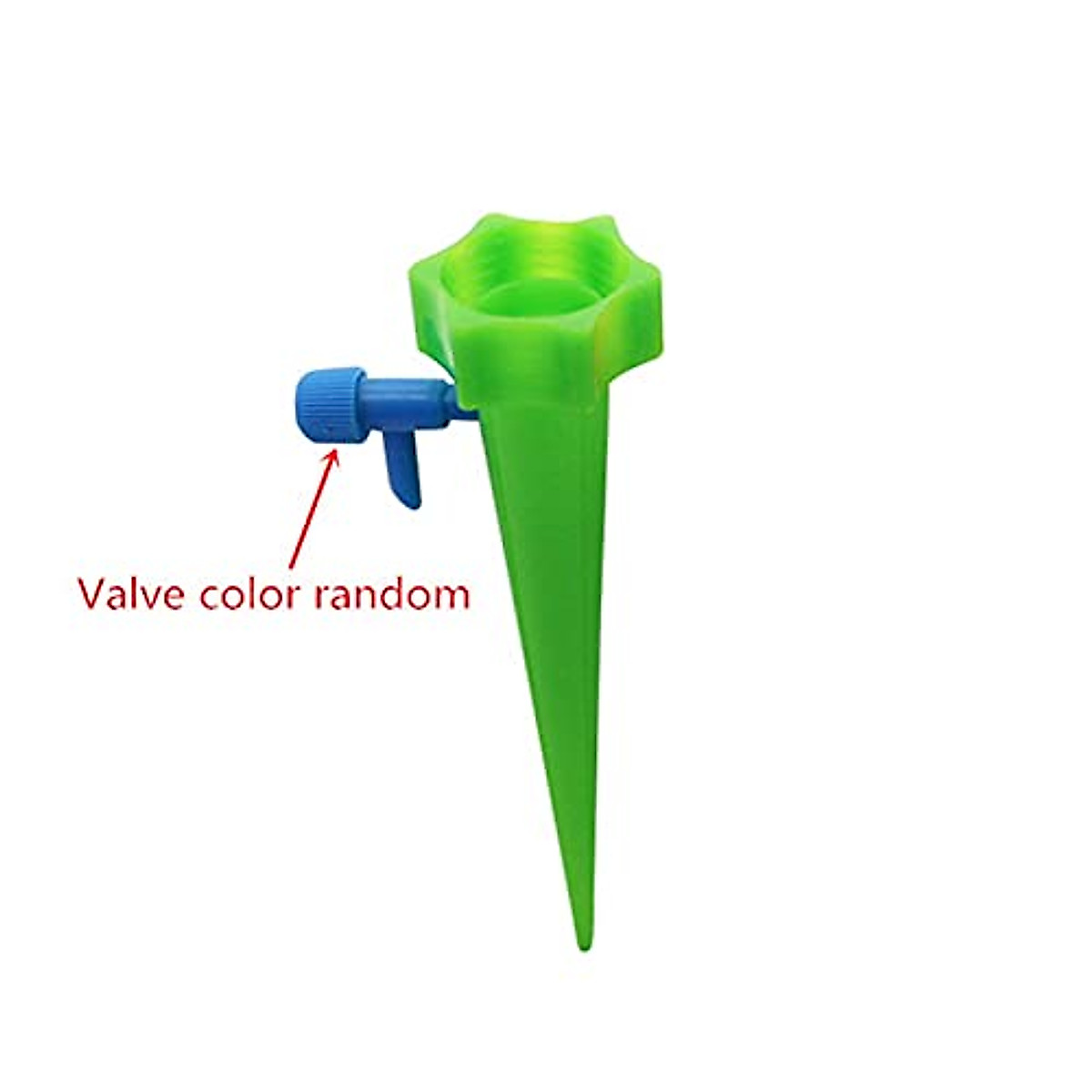 VIEUE Garden Drip Irrigation System Accessories DIY Automatic Plant Waterer Drip Irrigation System Water Nail Dripper Blue/Green Household Waterer Bottle Dripper 3 Pieces (Color : Green)