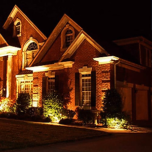 Dysmio Lighting One Light PAR20 120 Volt Die Cast Aluminum Durable Outdoor Landscape Security Lighting Flood, Dark Bronze