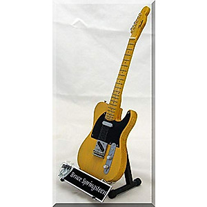 ARTSTUDIO35 Bruce SPINGSTEEN Miniature Guitar with Guitar Pick