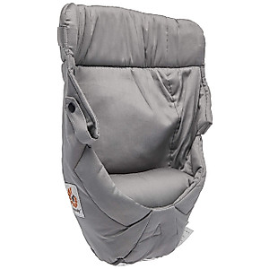 Ergobaby Easy Snug Infant Insert, Grey, Premium Cotton