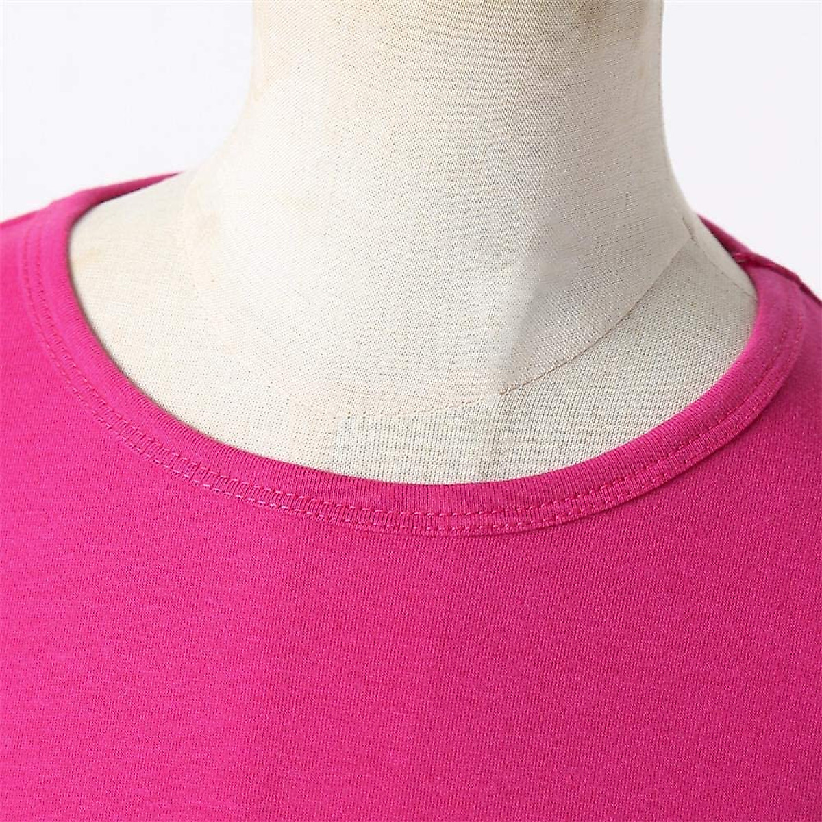 Toddler Kids Baby Girl Summer Dress Clothes Rainbow Ruffle Strap Dress Backless Princess Sundress Playwear Outfits (Rose Long Sleeve, 6-7_Years)