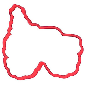 Christmas Holiday Monster Truck Jam Cookie Cutter & Stamp