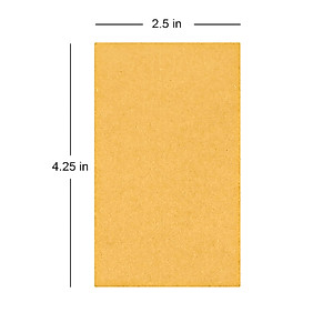 Office Depot® Brand Coin Envelopes, 3, 2 1/2" x 4 1/4", Brown Kraft, Pack Of 500