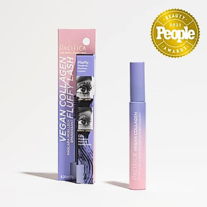 Pacifica Vegan Collagen Fluffy Lash Mascara - Black Mascara Women 0.24 oz