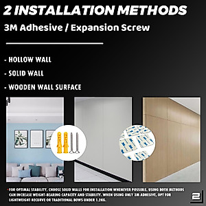 Wall-mounted Bow Rack Bow Display Wall Hanger Longbow Wall Rack Wall Mount Storage Rack to Display Your Bow for Recurve Bow Traditional Longbow (Black)