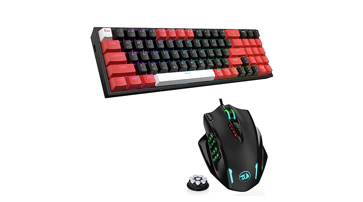 Redragon K628 PRO Keyboard & M908 Mouse Bundle