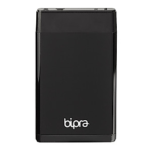 Bipra 500Gb 500 Gb 2.5 Inch External Hard Drive Portable Usb 2.0 Inc. One Touch Software - Black