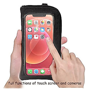 DQL Lightweight Fabric Phone Purse Crossbody for Women, Phone Carrier for Women, Cell Phone Purse Minimalist, Shoulder Phone Holder