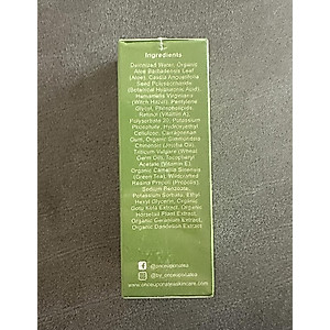 Green Tea Matcha Revitalizing Serum, For Face, Neck & Decollete, Antioxidant Facial Treatment, Smoothes Fine Lines & Wrinkles, Hydrates & Plumps Skin, Acnу Treatment and Dark Corrector