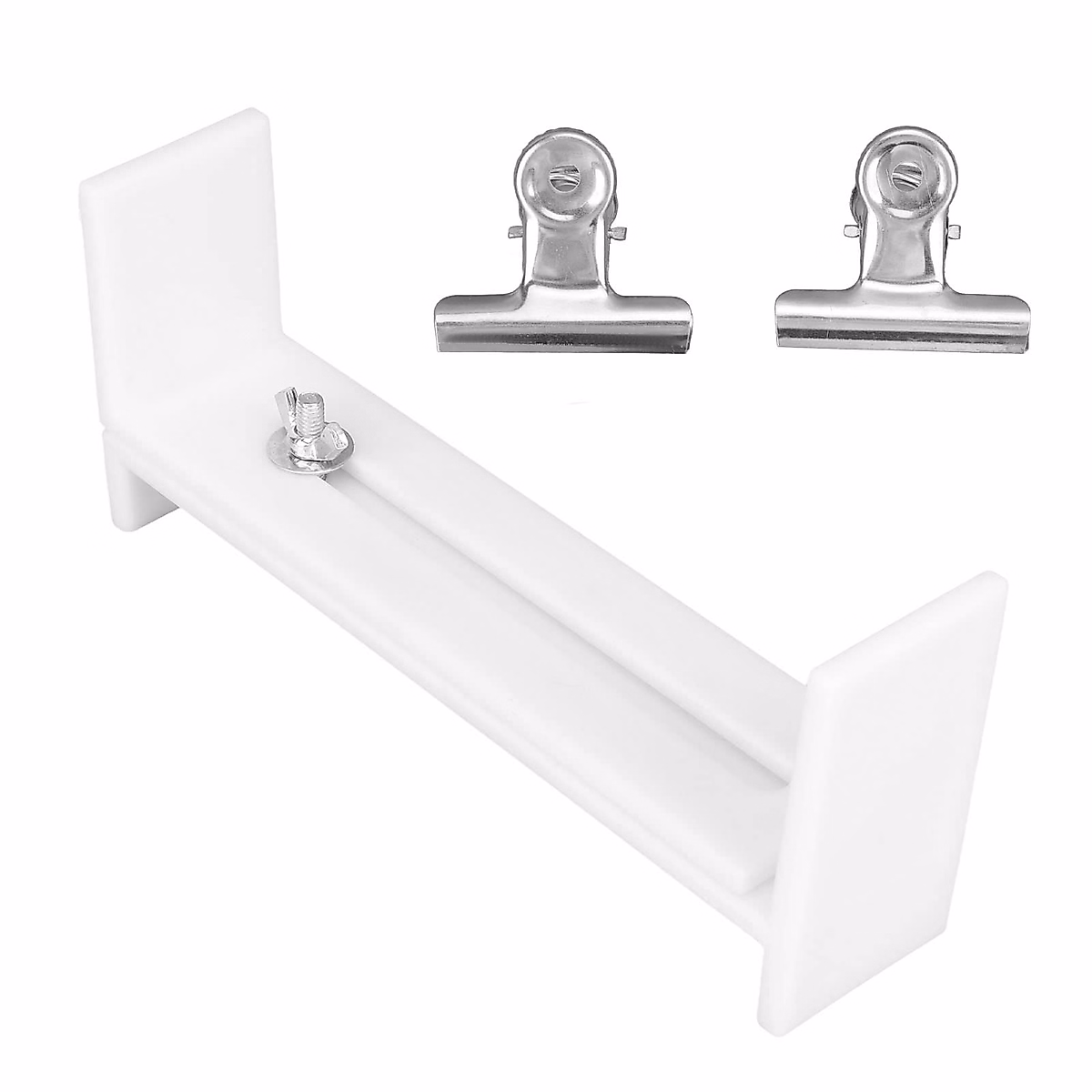 Paracord Jig Bracelet Maker, U Shape Wooden Frame, Adjustable Paracord Jig Bracelet Maker, DIY Wristband Rope Knot Braided Fixing Tools with 2 Clamp