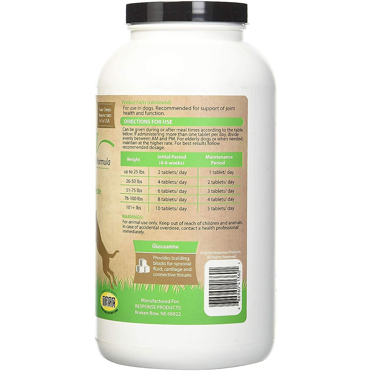 Cetyl M Advanced Dog Joint Action Tablets 360 Count, Pack of 2