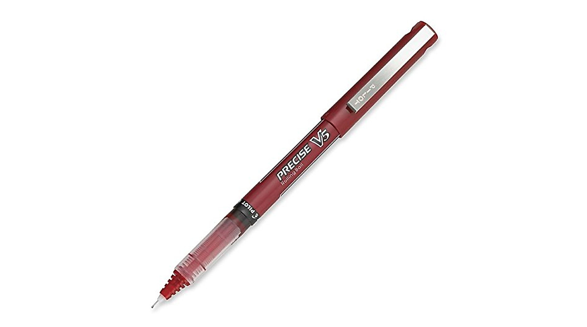 Pilot Precise V5 Extra-Fine Red Pen Pack – Smooth, Precise Writing