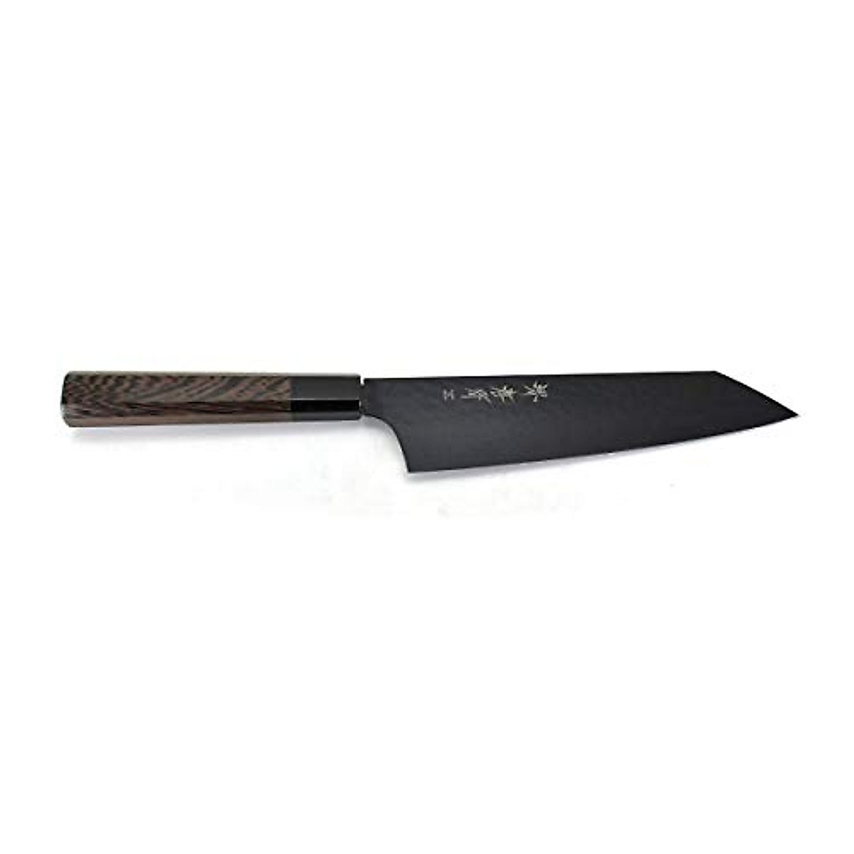 Sakai Takayuki/KUROKAGE Series VG-10 Hammered Kengata Gyuto(Chef's Knife) 190 mm/7.5" Black