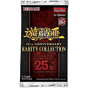 25TH Anniversary Rarity Collection Booster Pack 1st Edition - Factory Sealed