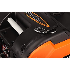 GENKINS 4500 Watt Portable Inverter Generator Electric Start + Remote Controller Ultra Quiet RV Ready Camper Friendly…