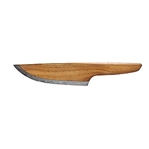 Lignum Skid Chef's Knife | Robinia Wood - Damast (Damascus Steel)