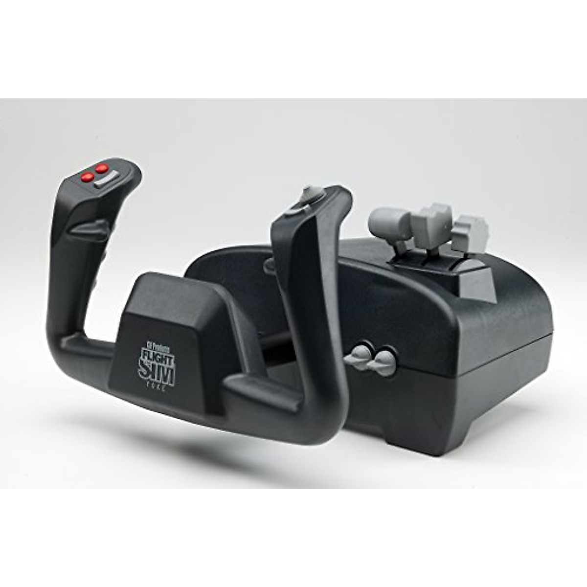 CH Products Flight Sim Yoke USB ( 200-615 ), Black