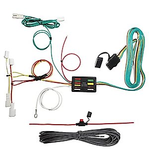 MECMO 4 Way Flat Trailer Wiring Harness for 2011-2014 Toyota Sienna & 2011-2020 Sienna SE, 56106 T-Connector, Plug-in Simple Vehicle-Side 4-Pole Flat Trailer Hitch Wiring