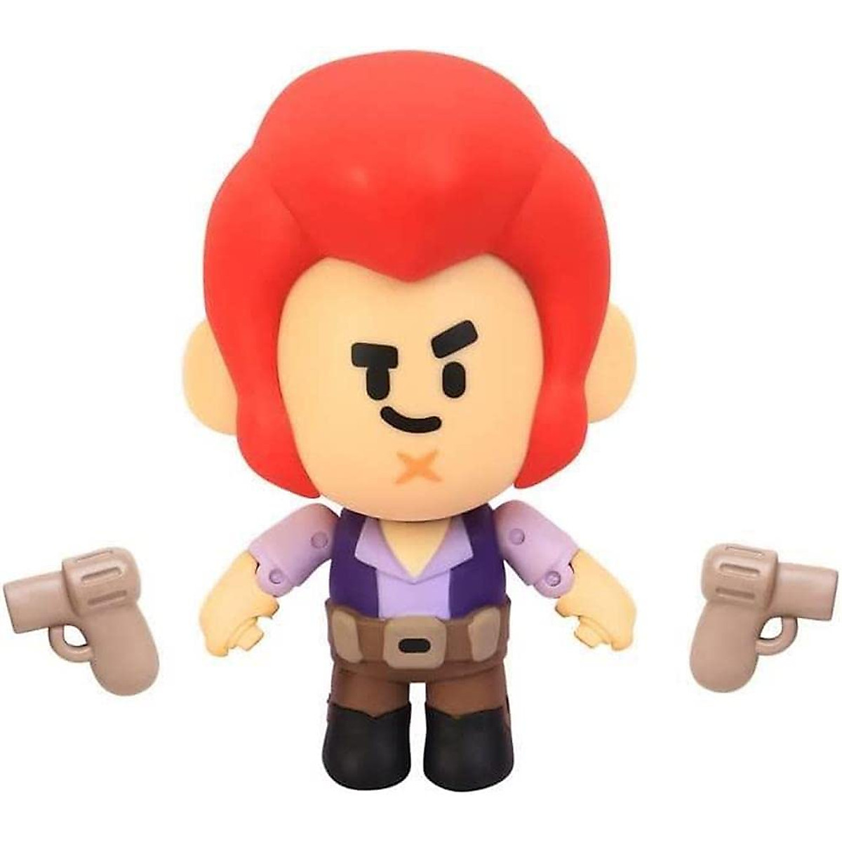 P.M.I. Brawl Stars Action Figure | Colt Figure | 4.5-Inch-Tall Collectibles | Brawl Stars Toy Figurine| Ofically Licensed Toys, Supercell, Gift for Video Gamer - Articulated Figure