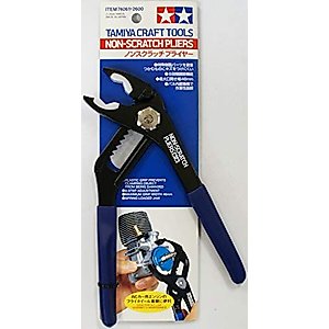 Tamiya TAM74061 74061 Non-Scratch Pliers, Brown