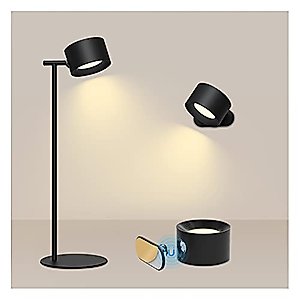 Koopala LED Table Lamps, Rechargeable LED Desk lamp with Magnetic, Cordless Desk Lights with USB Charging Port, 3 Brightness Levels Eye-Caring Reading Lamp Removable Wall Lamp for Home Office Study