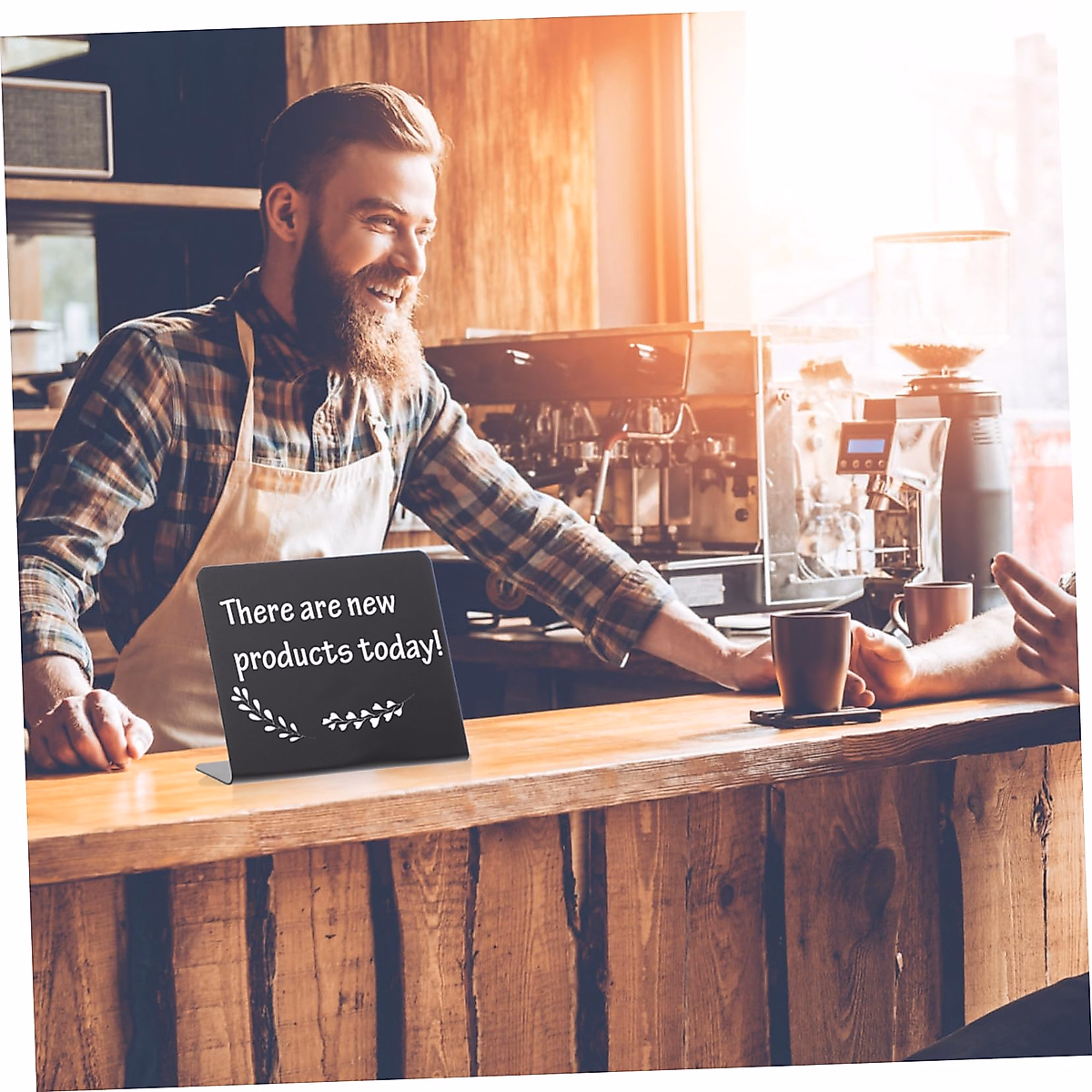 Operitacx Desktop Easel 16pcs Supermarket Label Blackboard Table Fruits and Vegetables Plastic Child Kids Tabletop Easel