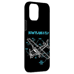 iPhone 12 Pro Max How Planes Fly Funny Aviation Gift RC Plane Pilot Case