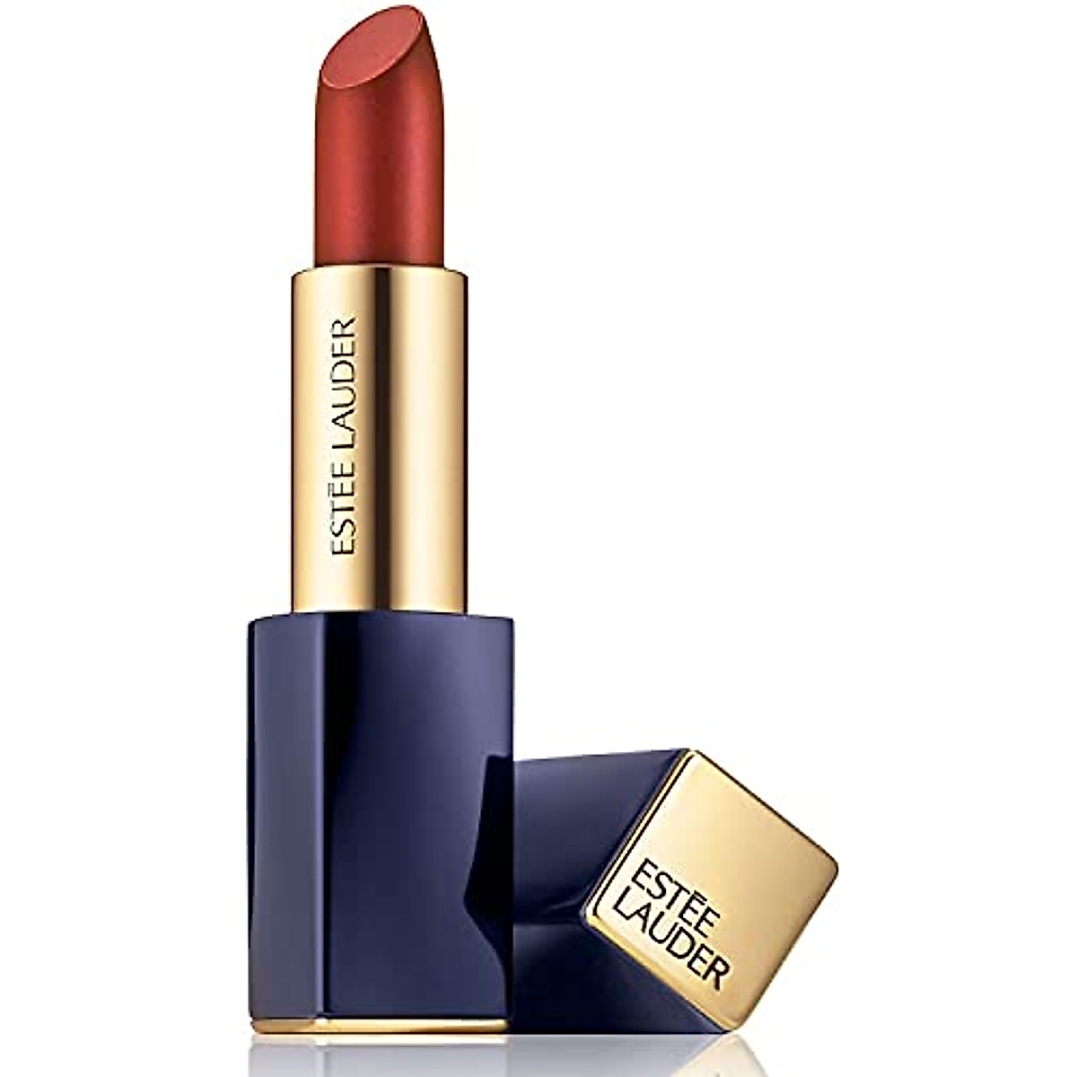 Estee Lauder Pure Color Envy Hi-Luster Light Sculpting Lipstick, Shimmer Medium Crème, No. 130 Slow Burn, 0.12 Oz
