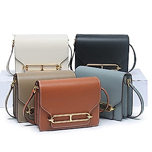 Female Messenger Bag Leather Small Crossbody Bags For Women Casual Square Shoulder Bags Totes