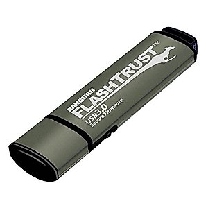 Kanguru FlashTrust USB3.0 Flash Drive with Digitally Signed Secure Firmware - 16 GB SuperSpeed USB3.0 Flash Drive with Secure Firmware, Physical Write Protect Switch, TAA Compliant - WP-KFT3-16G