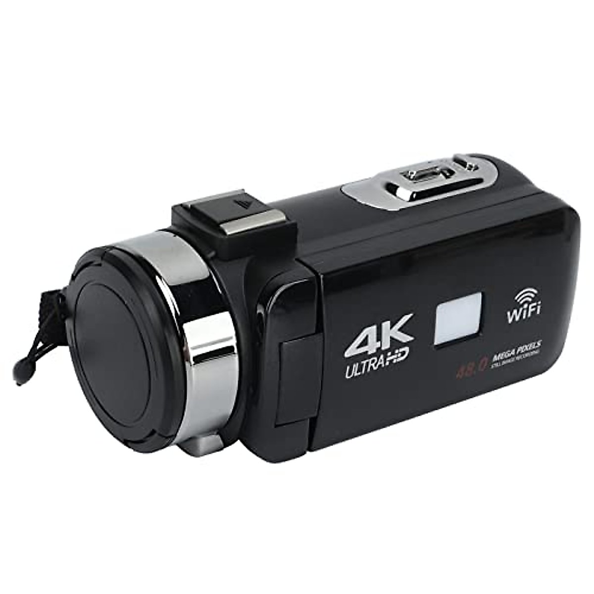 Digital Camera, Vlogging Camera 3.0 Inch IPS Touch Screen 48MP Image Resolution with 1500mAh Lithium Camera Battery for Campus Records