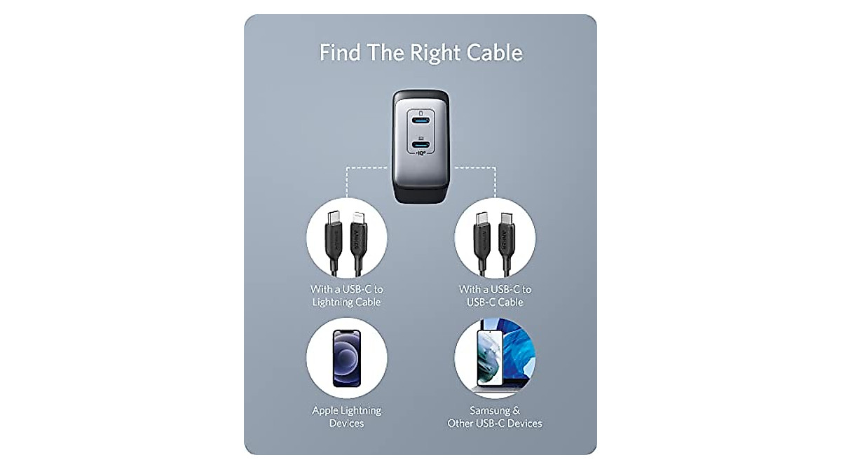 Anker Nano II 65W Fast Charger - Compact USB-C Power Adapter