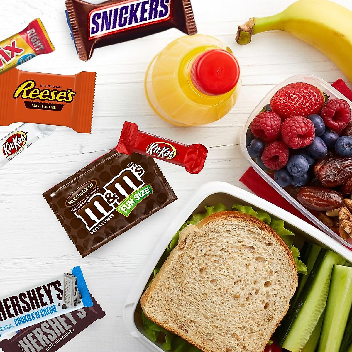 ULTIMATE Assorted 4 Lb. Chocolate Candy Variety Pack, Bulk Mega Candy Mix, Fun Size Assortment, Individually Wrapped Minis, Great for Easter Basket Fillers & Egg Hunts, Parties, Parades & Pinatas! (All Time Favorites, 4 Lbs.)