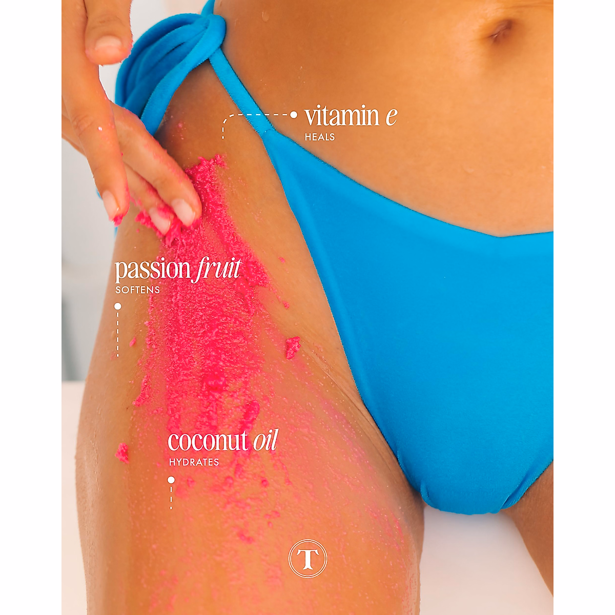 Truly Beauty Pre-Shave Exfoliator for Bikini Area - Ingrown Hair Treatment and Body Scrub - Bikini Exfoliating Scrub - 4 OZ