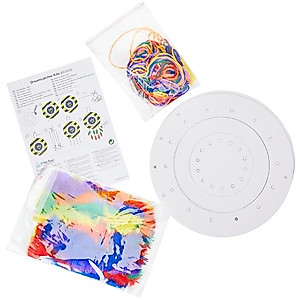 Baker Ross - EK3053 Dream Catcher Kit, Dreamcatchers for Kids to Make, Personalise and Display for Arts and Crafts Activities (Pack of 6), 23cm, Assorted 6 Pack