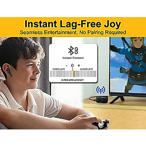 HomeSpot ANC True Wireless Earbuds with Bluetooth Transmitter Set for TV Listening