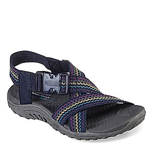 Skechers Reggae - Rise & Shine Navy Multi 10 B (M)