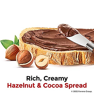 Nutella Hazelnut Spread with Cocoa for Breakfast, Great for Easter Baking, 35.3 oz Jar